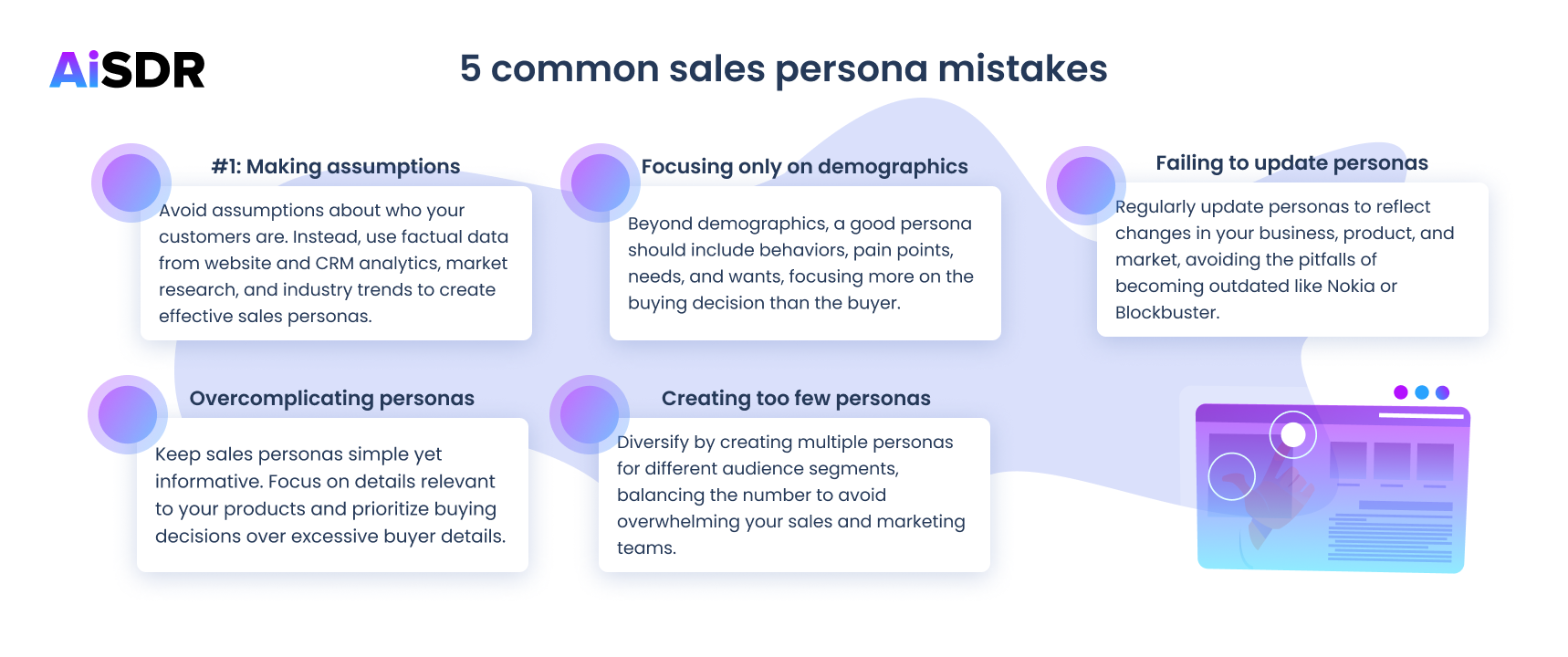 Sales Persona Mistakes You’ll Want to Avoid | AiSDR