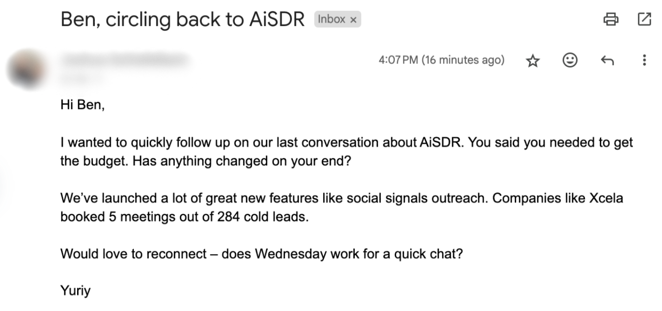 Closed Lost Reactivation GTM Sales Play | AiSDR